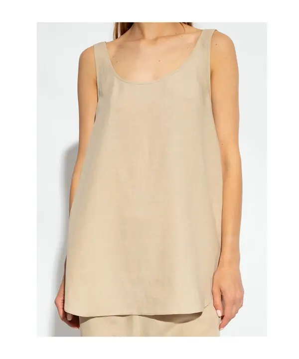 TOTEME Sleeveless Top With Side Slits