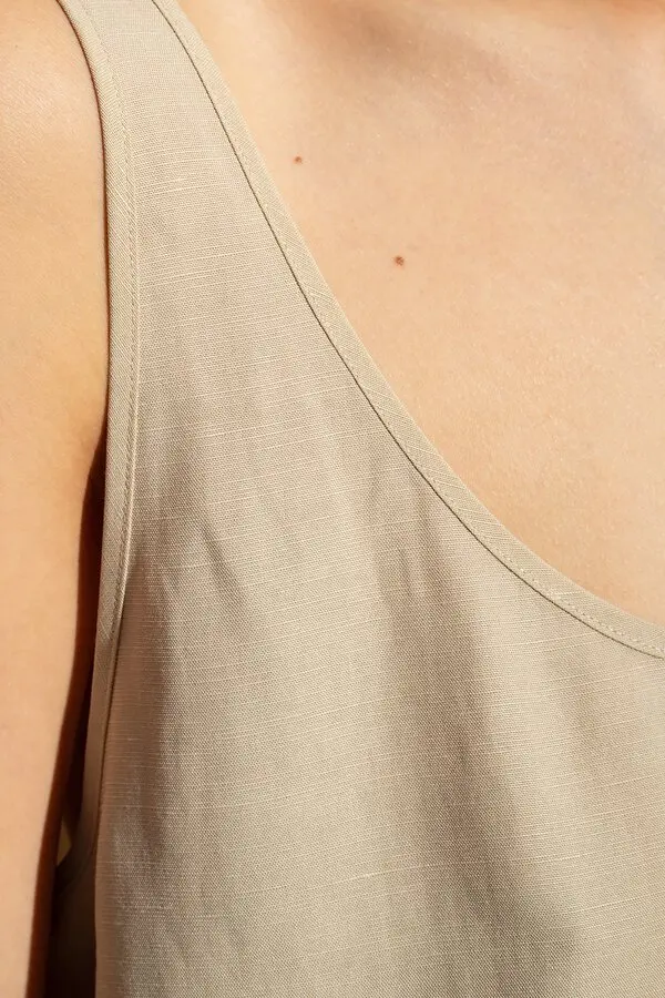 TOTEME Sleeveless Top With Side Slits
