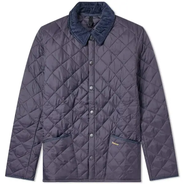 Barbour Heritage Liddesdale Quilted Jacket - Gray