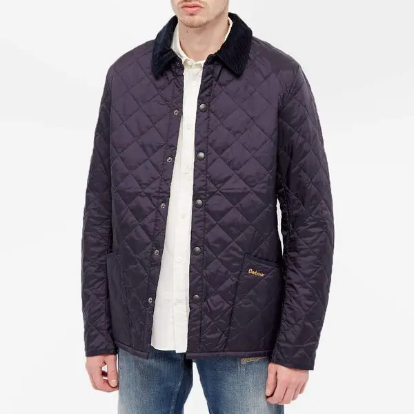 Barbour Heritage Liddesdale Quilted Jacket - Gray