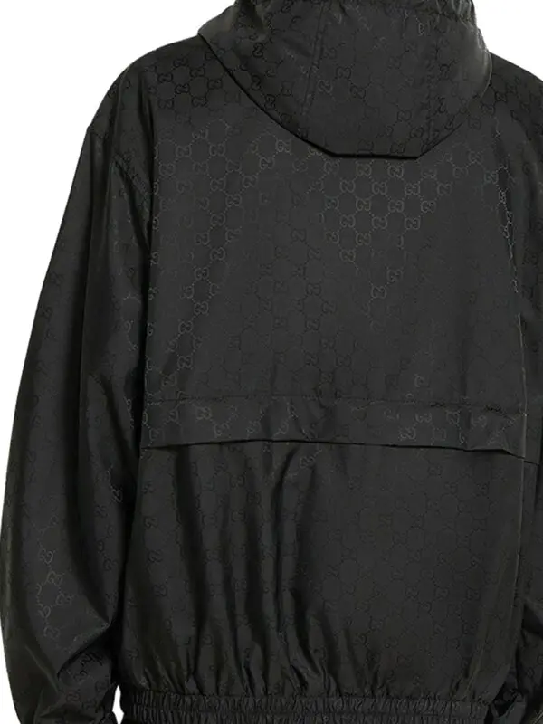 Gucci Gg Jacquard Zip Jacket
