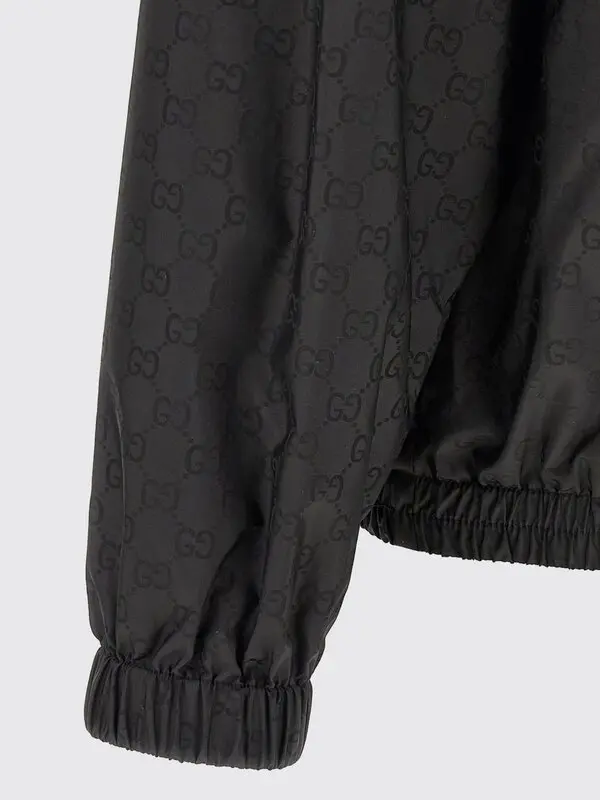 Gucci Gg Jacquard Zip Jacket