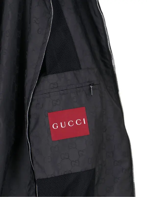 Gucci Gg Jacquard Zip Jacket
