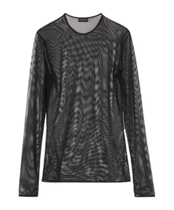 Gucci Mesh Jersey T-shirt