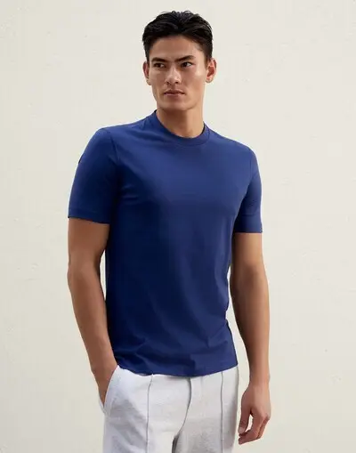 Brunello Cucinelli Short-sleeve T-shirt - Blue