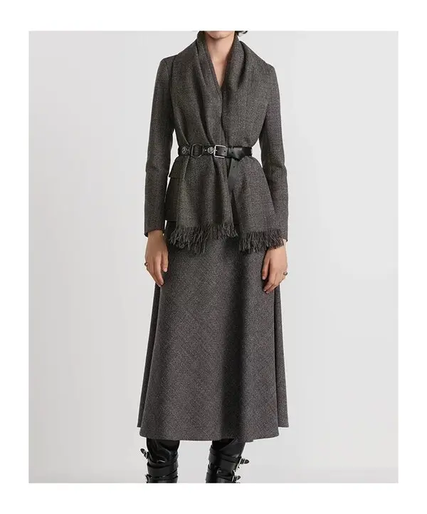 Dior Flared Midi Skirt