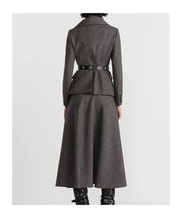 Dior Flared Midi Skirt