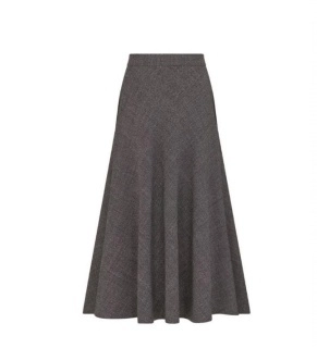 Dior Flared Midi Skirt - No