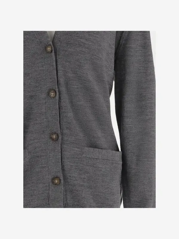 Polo Ralph Lauren Long-sleeved V-neck Cardigan With Pockets