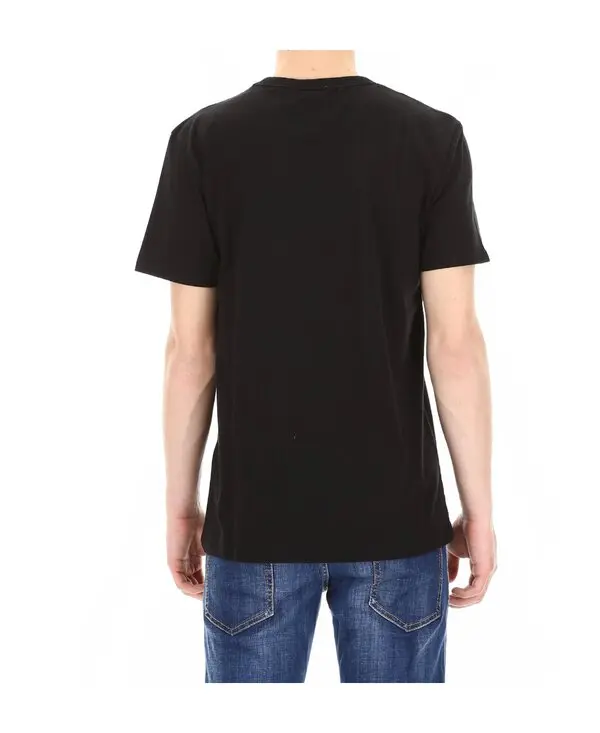 Maison Kitsuné Cotton Logo-printed T-shirt - Black
