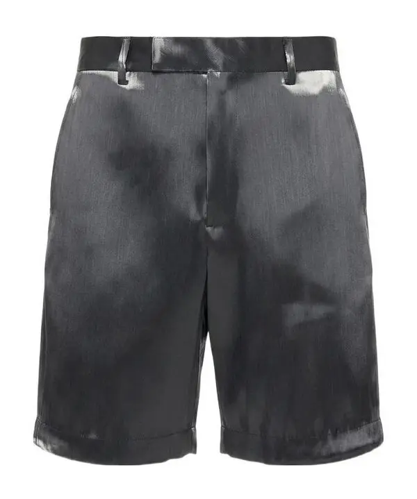 HELIOT EMIL Liquid Metal Shorts