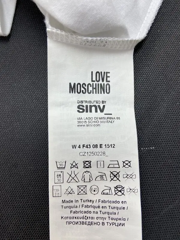 Moschino Long-sleeved T-shirt With Graphic Print