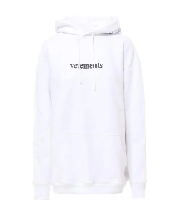 Vetements Logo Hooded Sweater