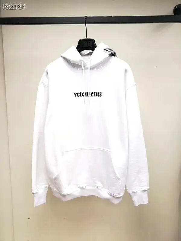 Vetements Logo Hooded Sweater