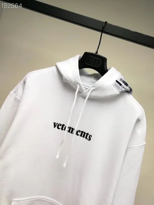 Vetements Logo Hooded Sweater