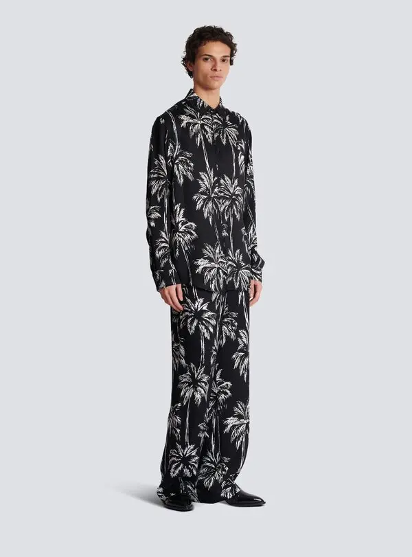 Balmain Floral Patterned Shirt