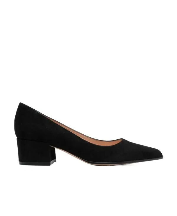 GIANVITO ROSSI Piper Pointed Toe Pumps - Black