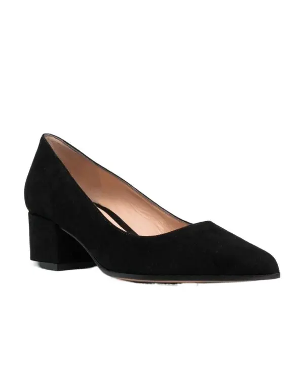 GIANVITO ROSSI Piper Pointed Toe Pumps - Black