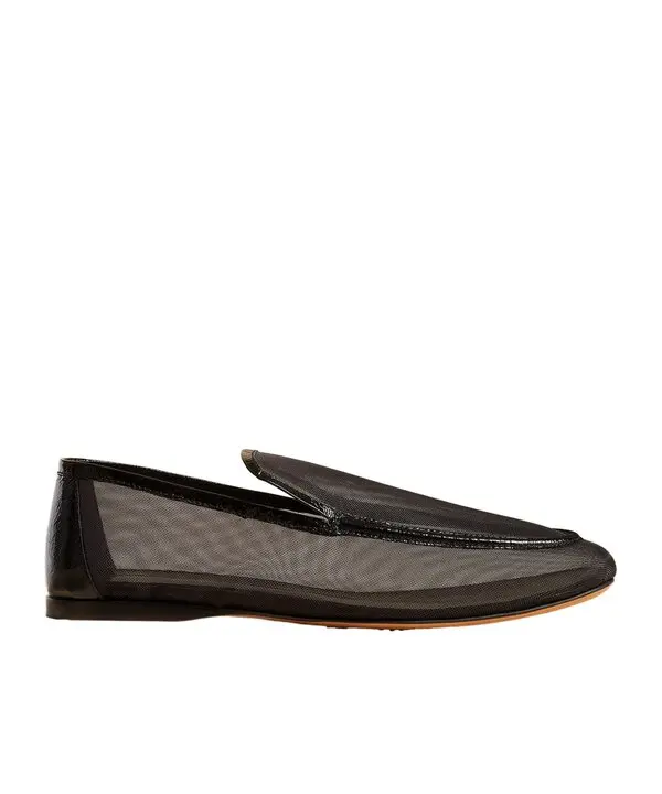 Khaite Alessia Mesh Loafers