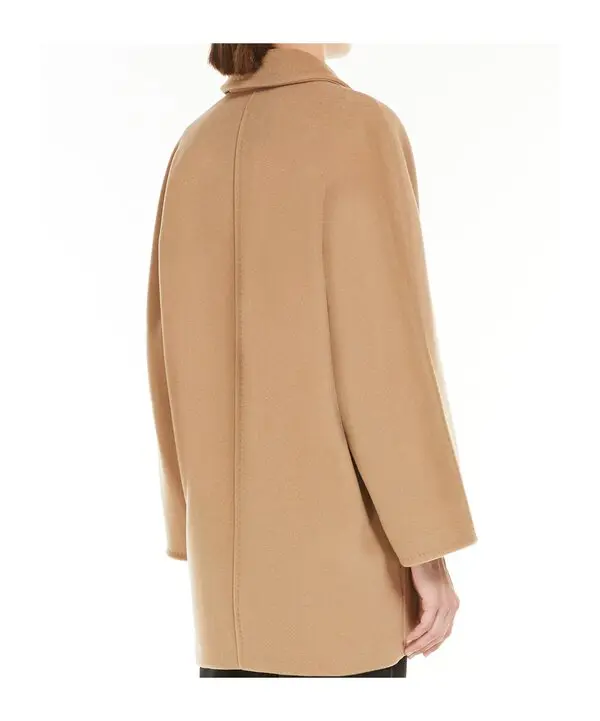Max Mara Rebus Double-breasted Coat - Camel
