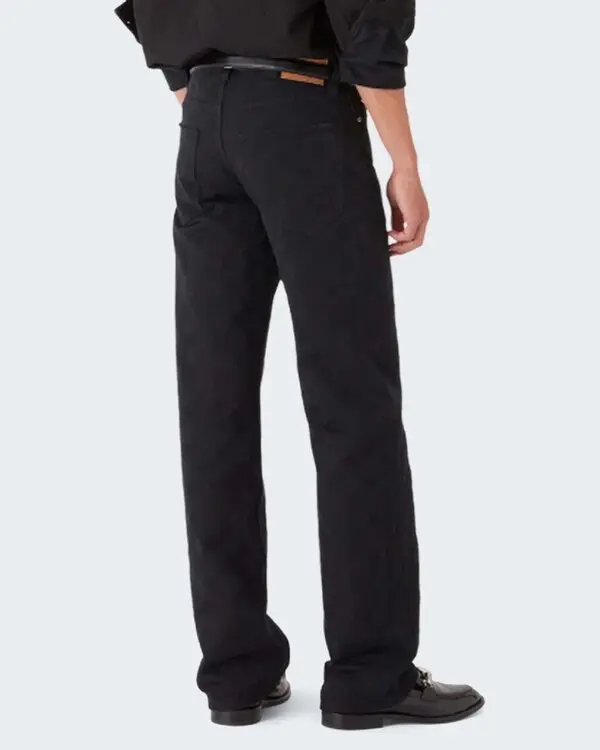 Casablanca Contrast Stitched Logo-patch Jeans