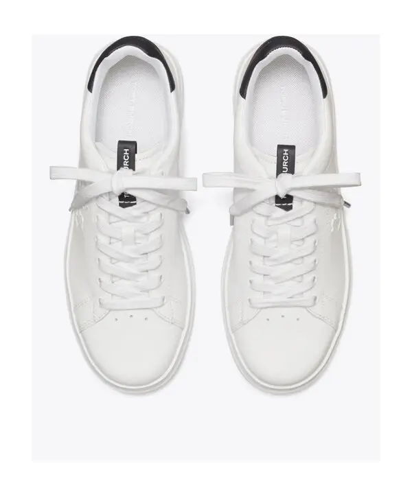 Tory Burch Double T Howell Low-top Sneakers - White