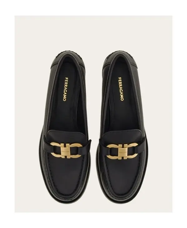FERRAGAMO Gancini Buckle Loafers