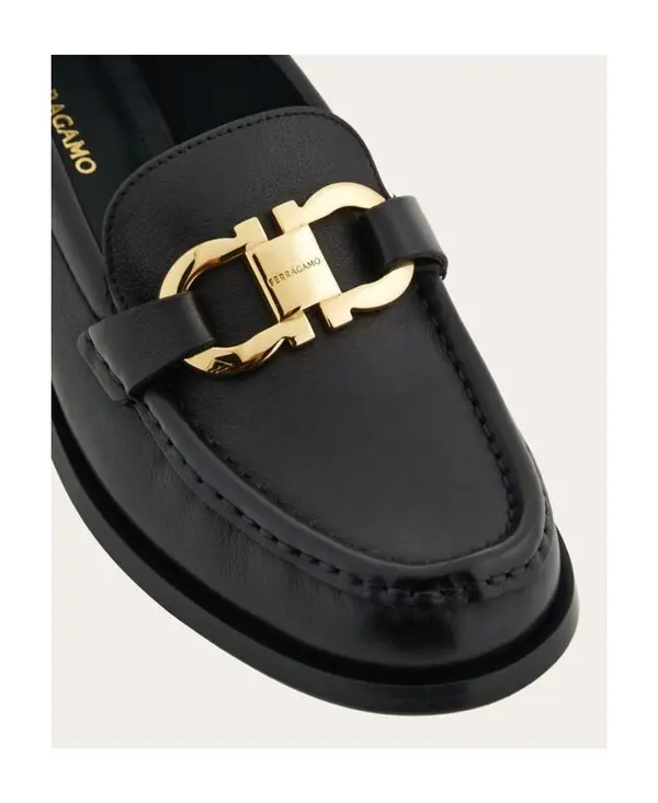 FERRAGAMO Gancini Buckle Loafers