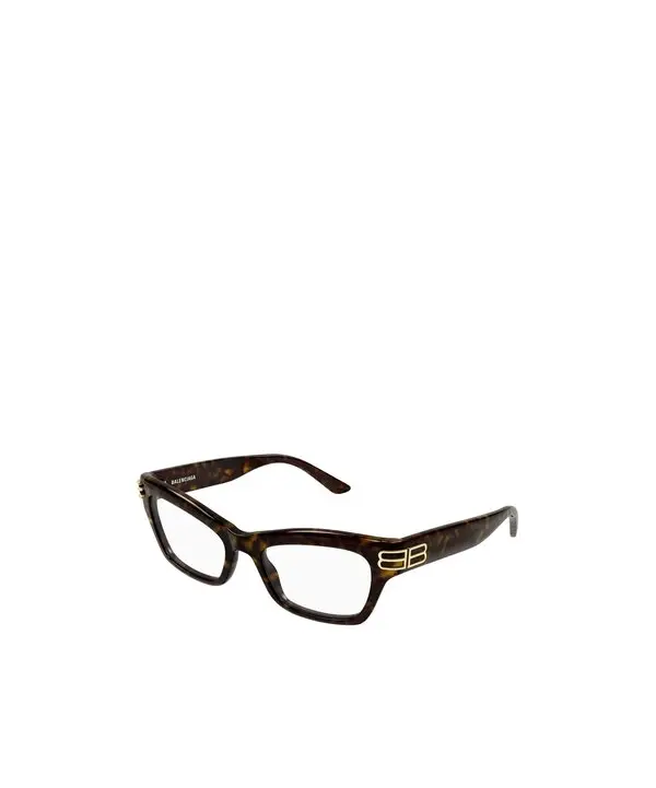 Balenciaga Cat Eye Frame Eyeglasses - Black