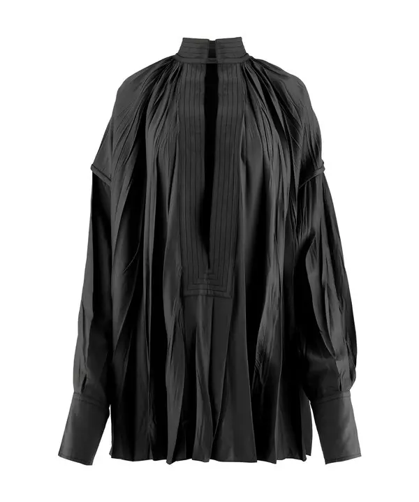 FERRAGAMO Long-sleeved Shirt - Black