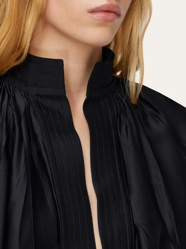 FERRAGAMO Long-sleeved Shirt - Black