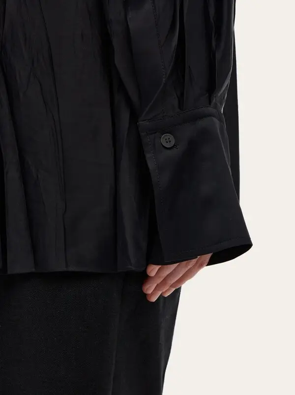FERRAGAMO Long-sleeved Shirt - Black
