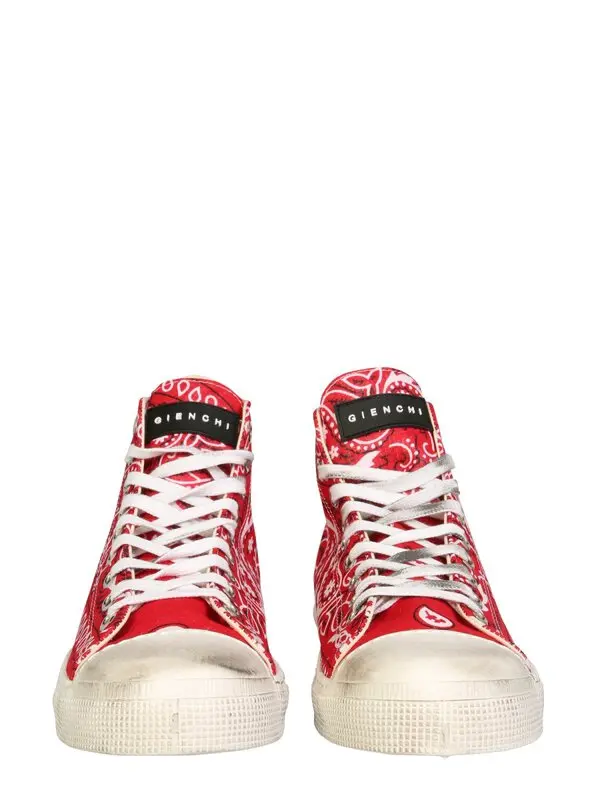 Givenchy High Top Lace-up Sneakers