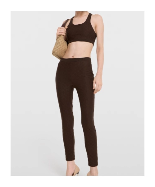 Gucci Gg Jersey Jacquard Racerback Top