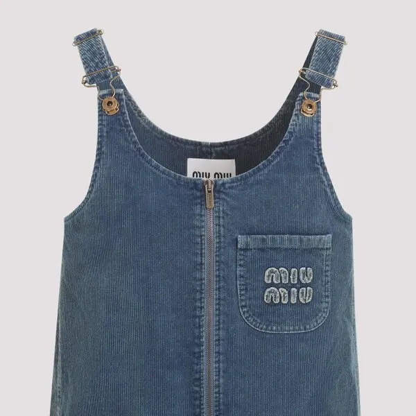Miu Miu Corduroy Mini Dress