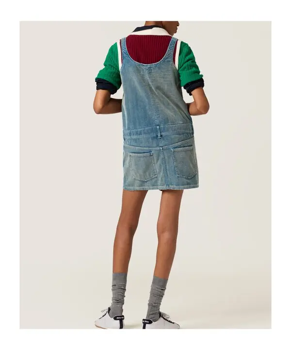 Miu Miu Corduroy Mini Dress