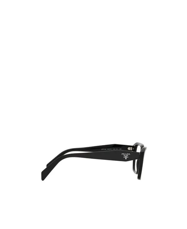 Prada Rectangular Frame Eyeglasses - Black