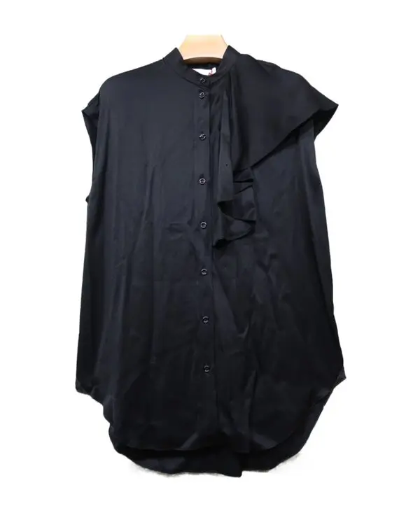 Alexander McQueen Sleeveless Pleated Shirt