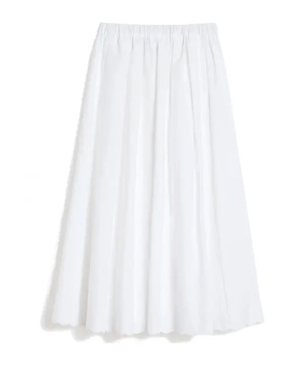 Max Mara Midi Skirt With Embroidery