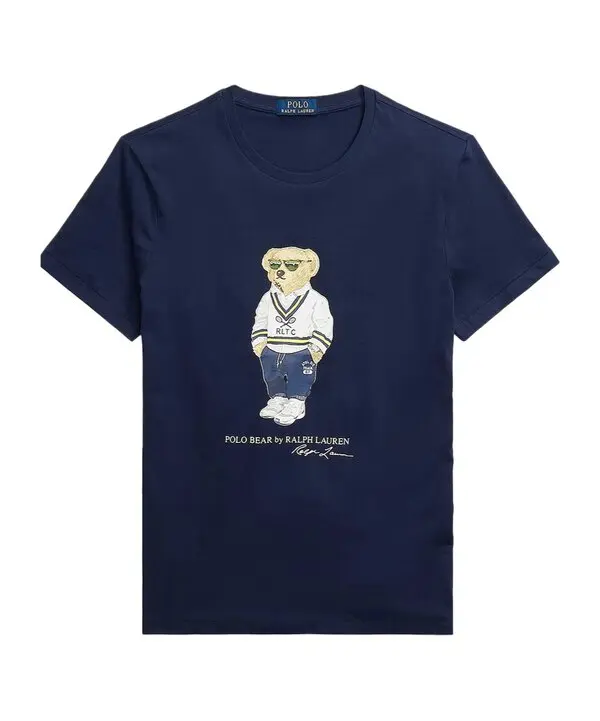 Polo Ralph Lauren Custom Slim Fit Polo Bear Jersey T-shirt