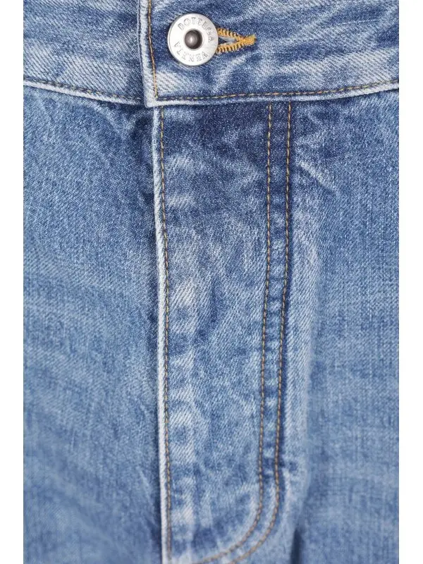 Bottega Veneta Washed Straight Leg Jeans