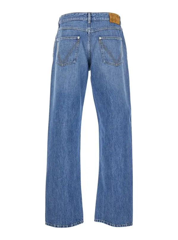 Bottega Veneta Washed Straight Leg Jeans