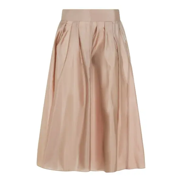 Max Mara Pleated Midi Skirt