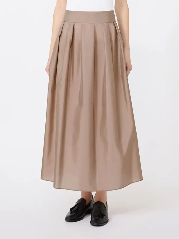 Max Mara Pleated Midi Skirt