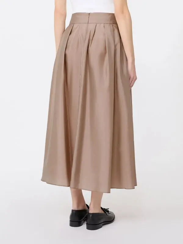Max Mara Pleated Midi Skirt