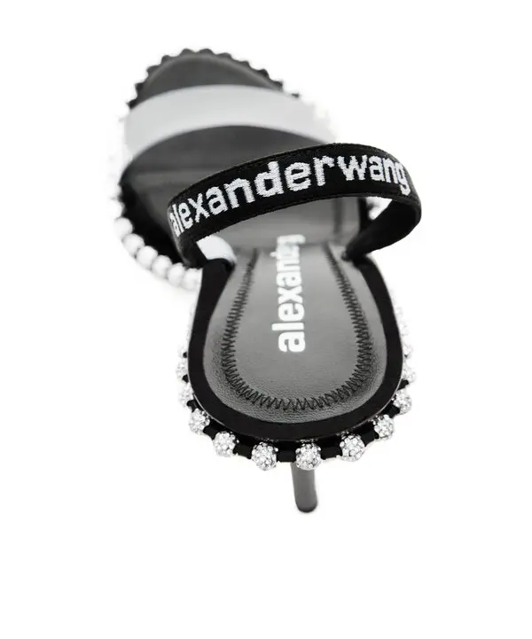 Alexander Wang Nova Embellished Stiletto Sandals