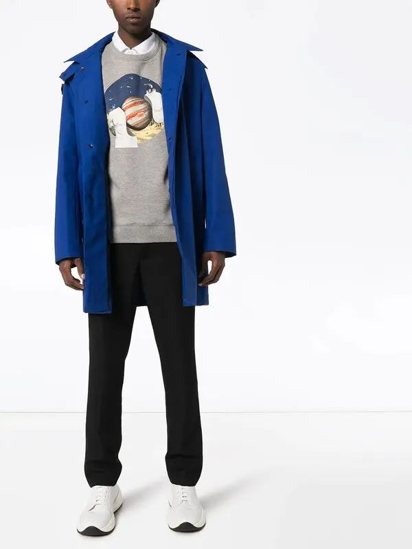 Valentino Garavani Round Neck Printed Sweater