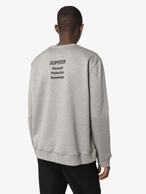 Valentino Garavani Round Neck Printed Sweater