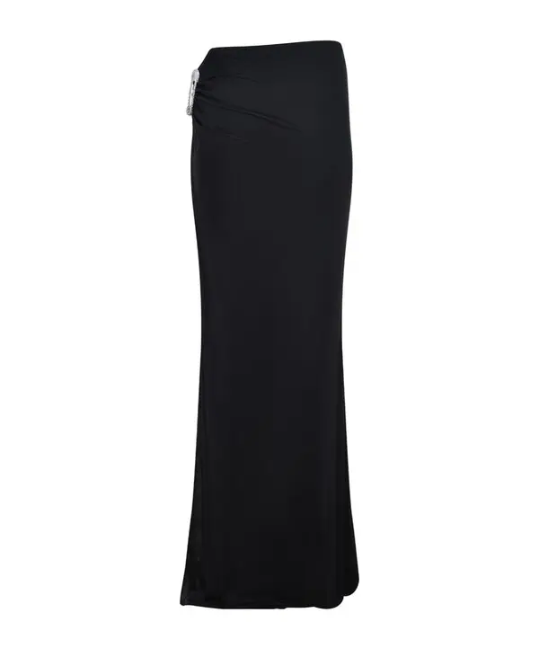 Giuseppe Di Morabito Draped Rhinestone Skirt