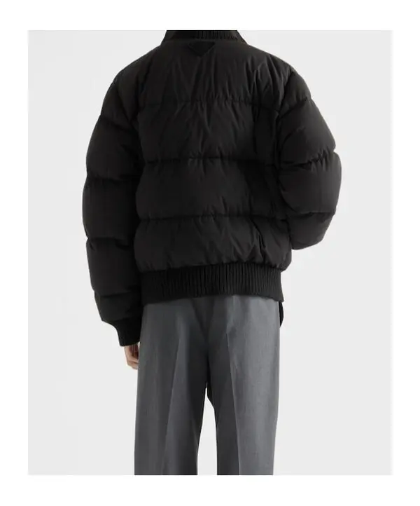 Prada Quilted Zip-up Jacket